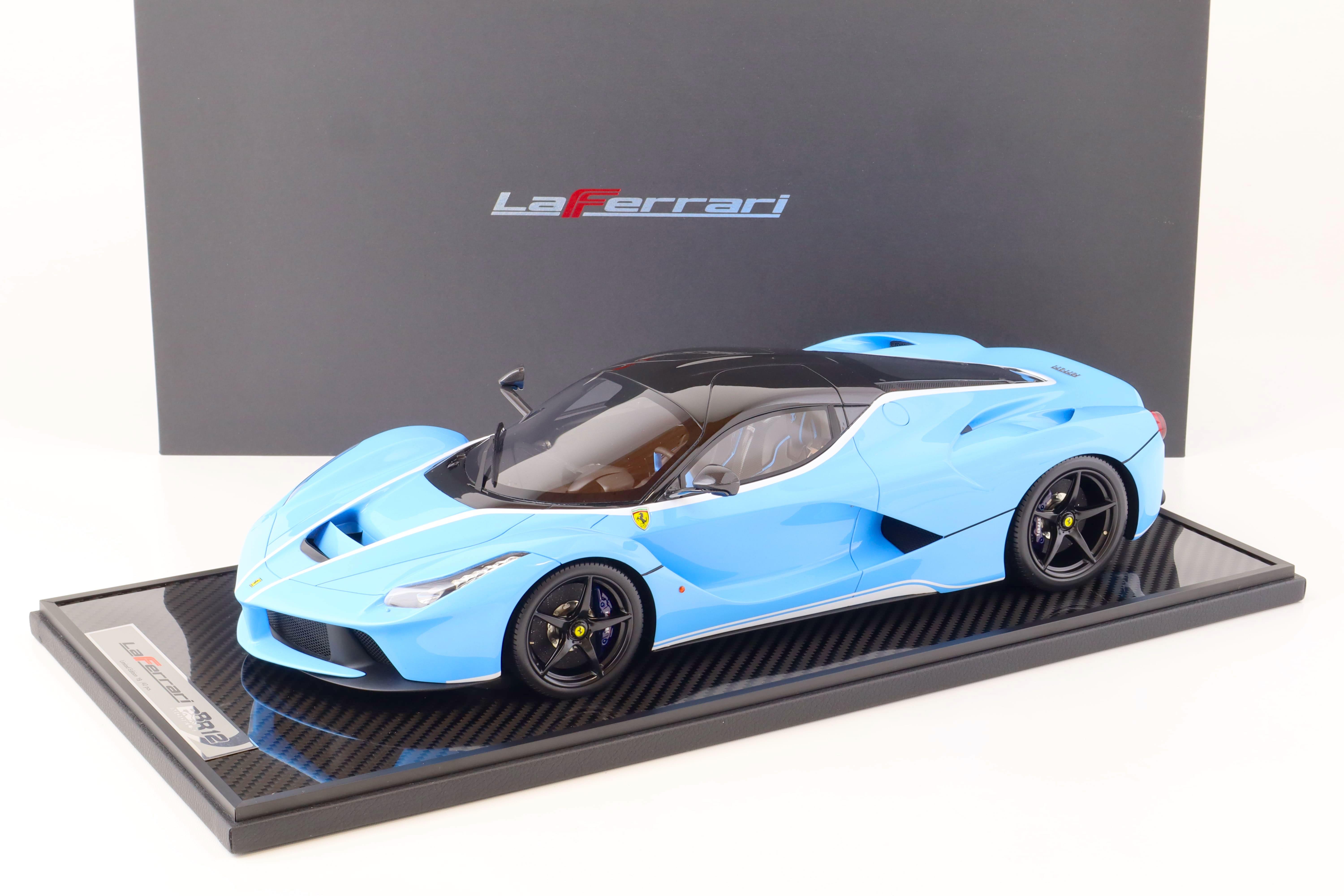 Blue Ferrari Laferrari Ferrari Laferrari Painted In Blu Tour De France